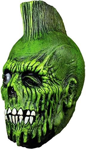 Mohawk Zombie Mask – Iconic 80s Undead Horror Collectible