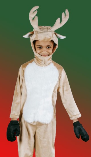 🦌 DIY Reindeer Costume – 6 Festive, Fun & Handmade Steps!